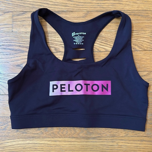 Peloton | Intimates & Sleepwear | Peloton Pink Gradient Logo Black ...